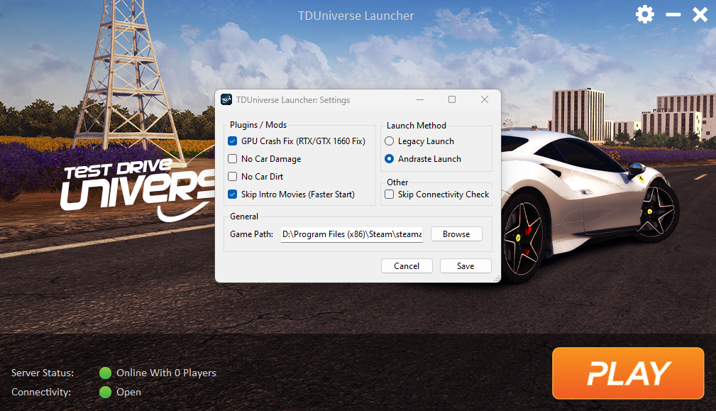 TDUniverse Update :: Launcher Update [Official RTX Fix & More] - Blog ...